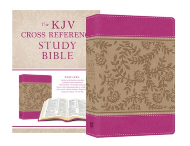KJV Cross Reference Study Bible Compact [Peony Blossoms] – Matthew 18:11 Bookstore & More